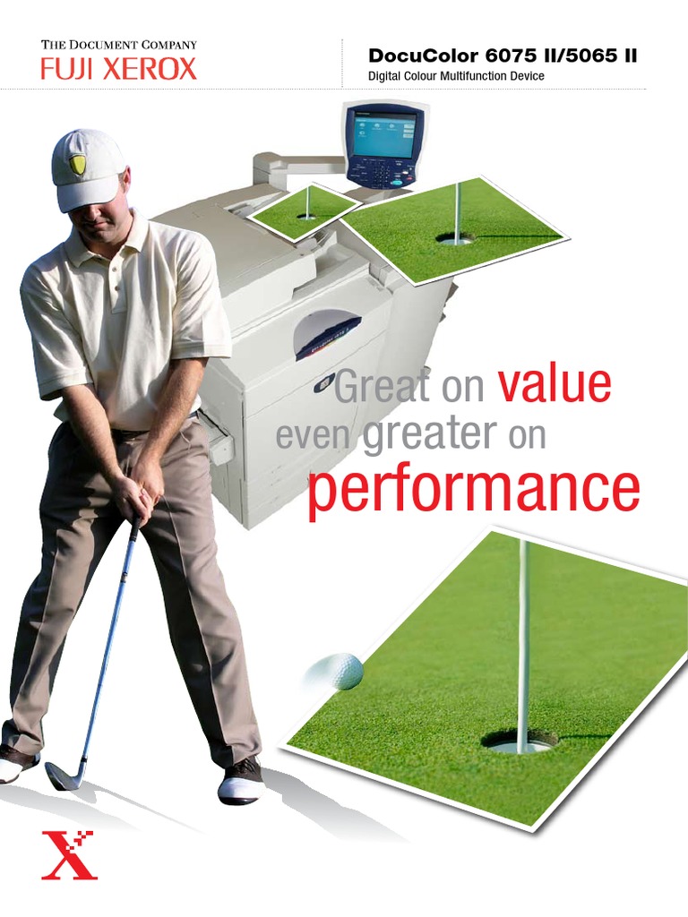 DocuColor 6075 II 5065 II Brochure | PDF | Printer (Computing) | Image ...
