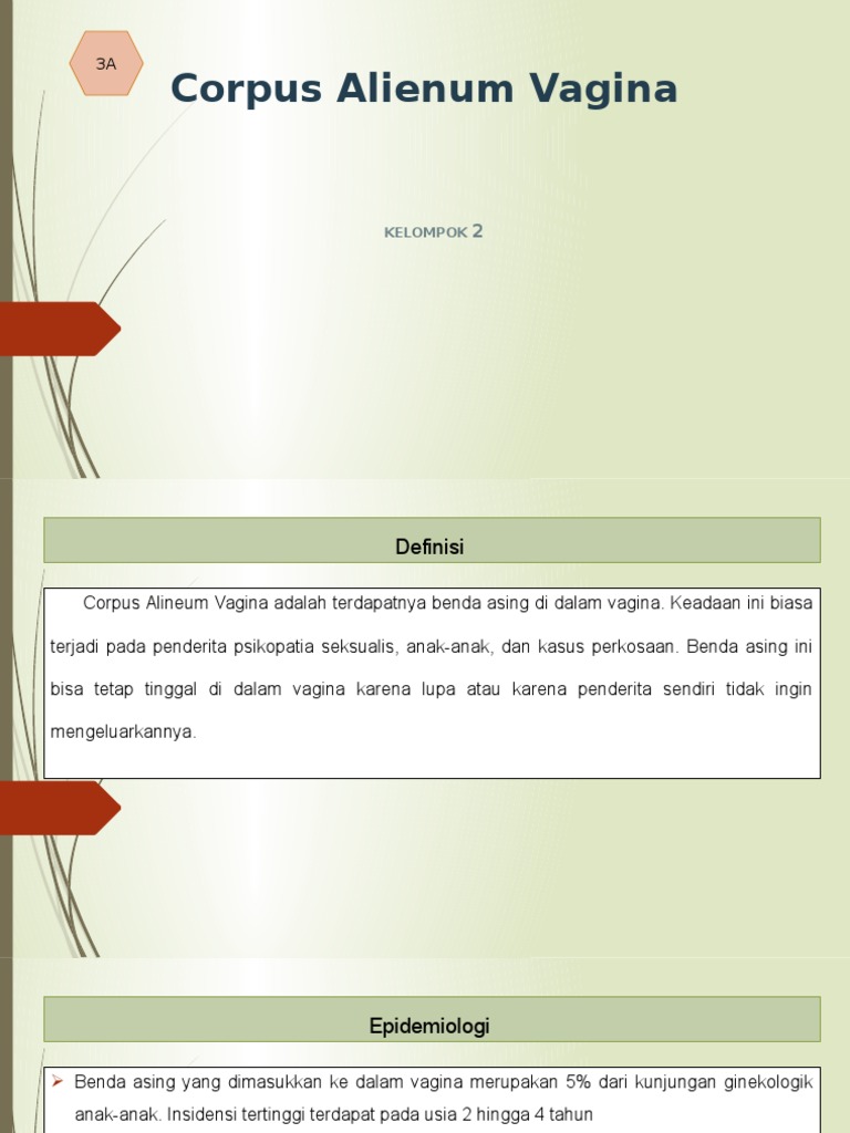 Corpus Alienum Vagina | PDF