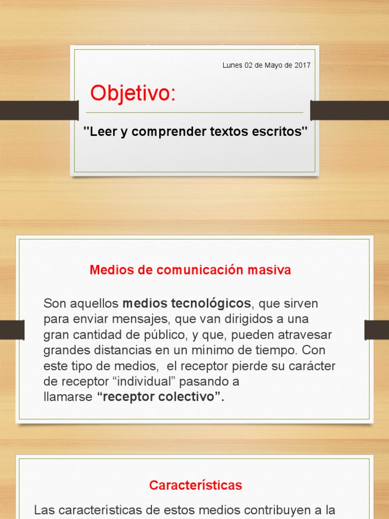 Tipos y funciones de medios masivos | PDF | Medios de comunicación en ...