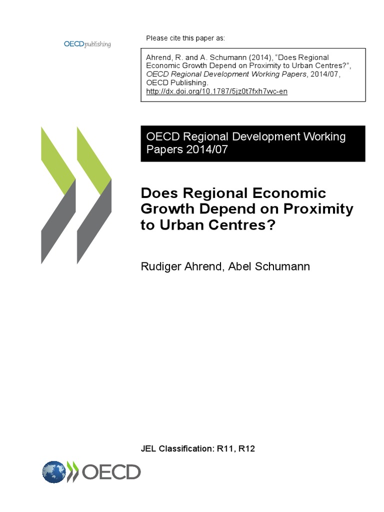 OCDE Regional Development | PDF | Endogeneity (Econometrics) | Economic ...