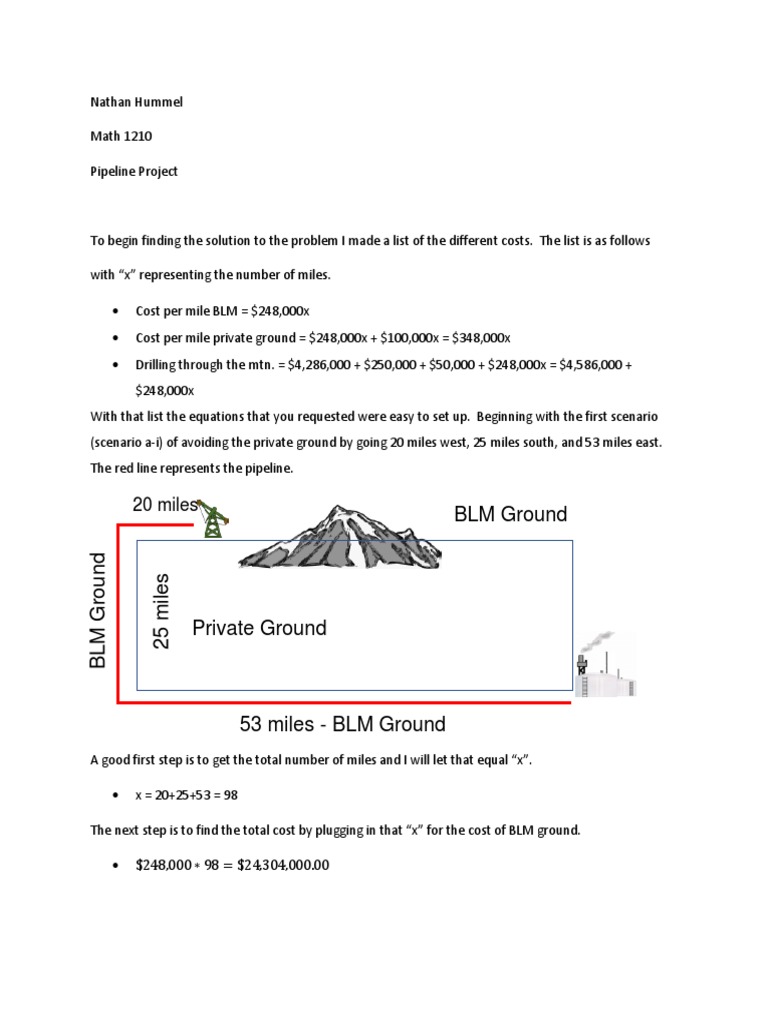 Pipeline Project | PDF | Calculus | Teaching Mathematics