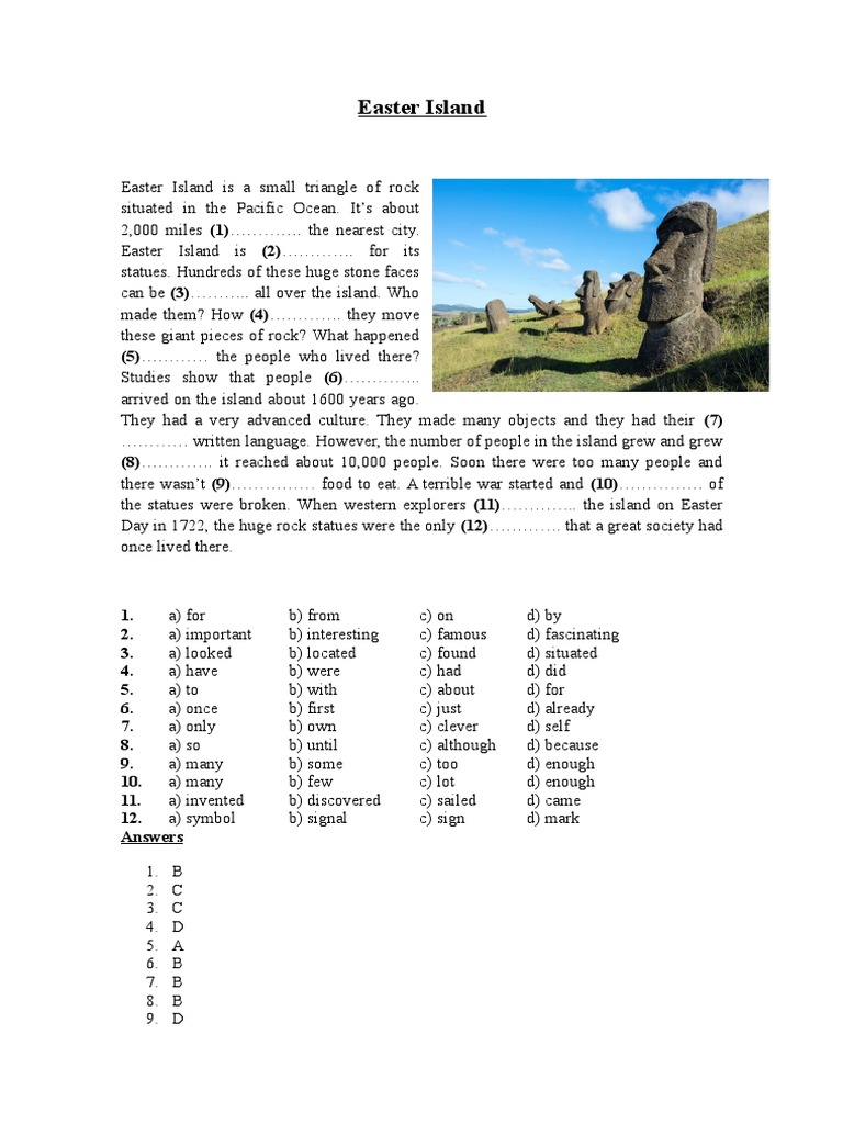 Easter Island's Ancient Mysteries | PDF