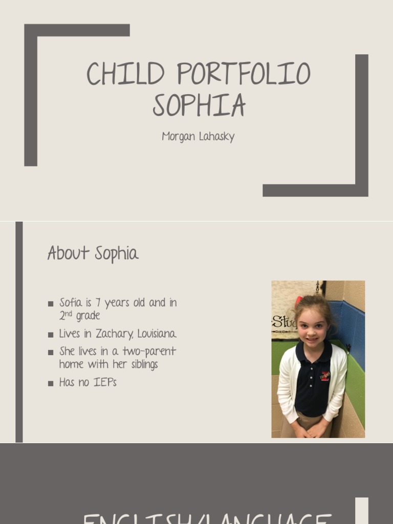 Child Portfolio | PDF | Phonics | Reading (Process)