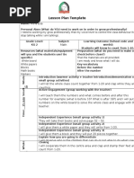 Ordering Numbers Lesson Plan | PDF | Lesson Plan | Teachers