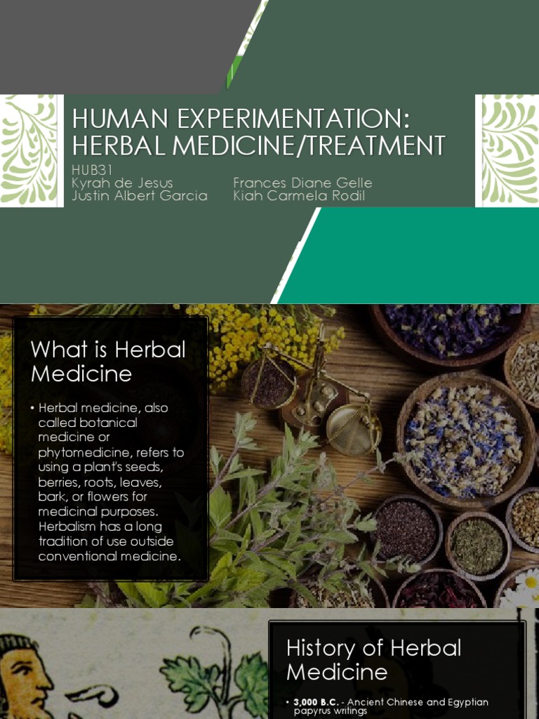 Herbal Med | PDF | Autonomy | Medicine