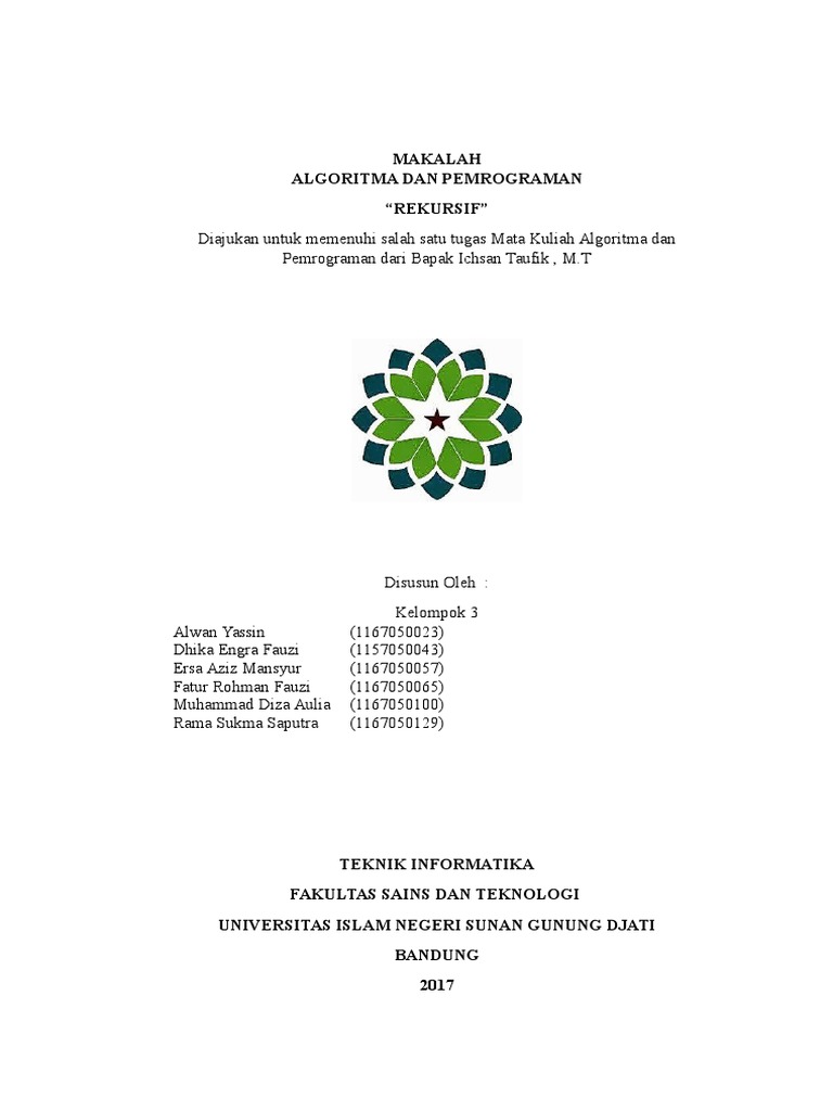 REKURSIF | PDF | Komputer