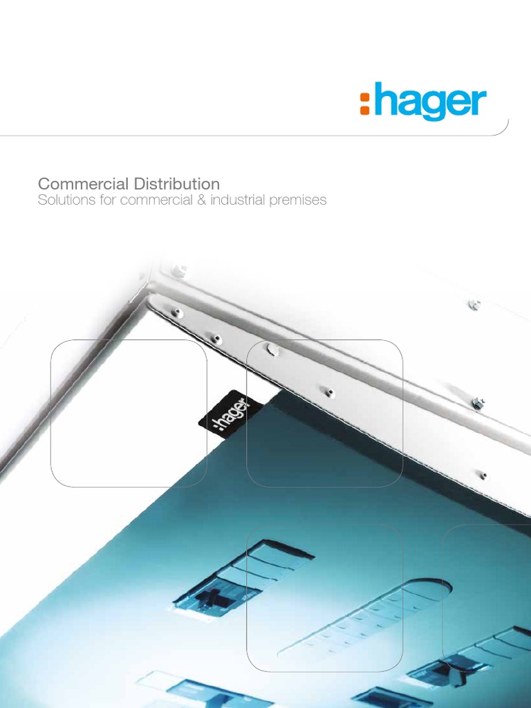 Hager Commercial Distribution | PDF | Efficient Energy Use | Electrical ...