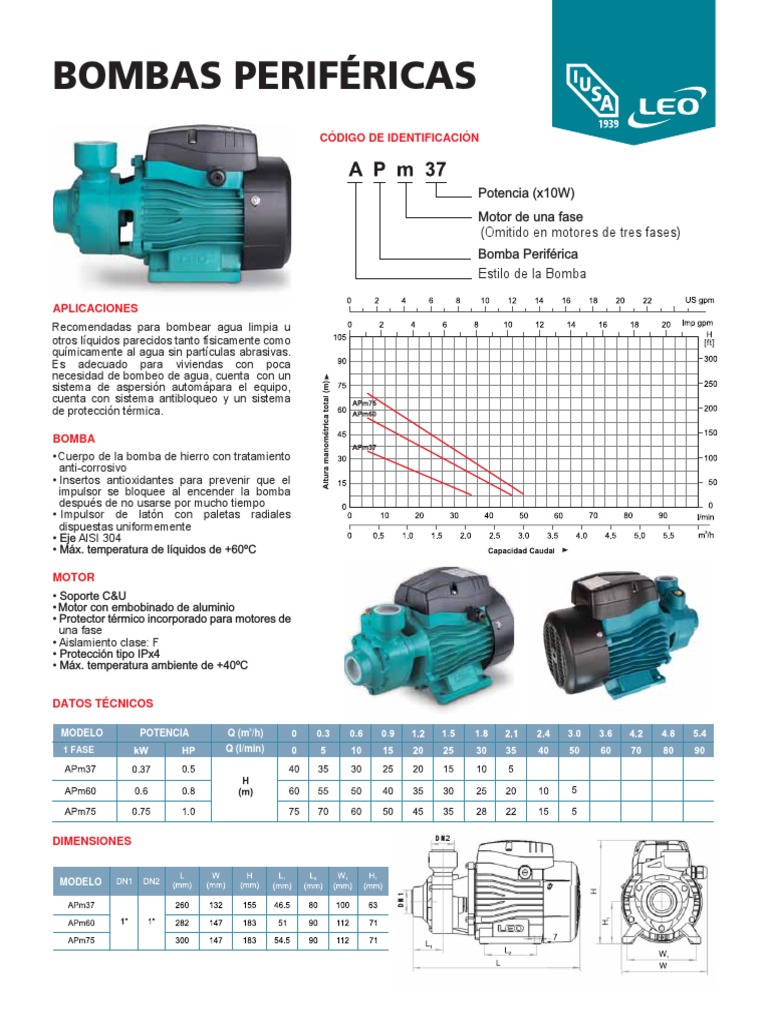 Bombas | PDF | Bomba | Agua