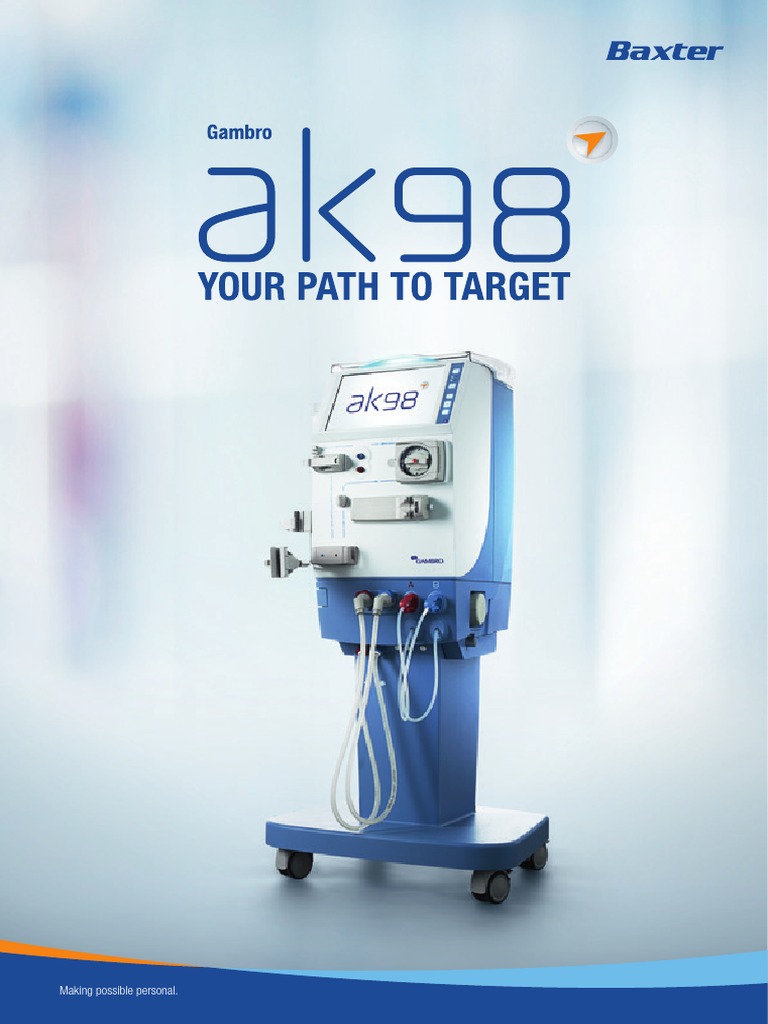 AK98 Leaflet 4p A4 Low | Hemodialysis | Dialysis