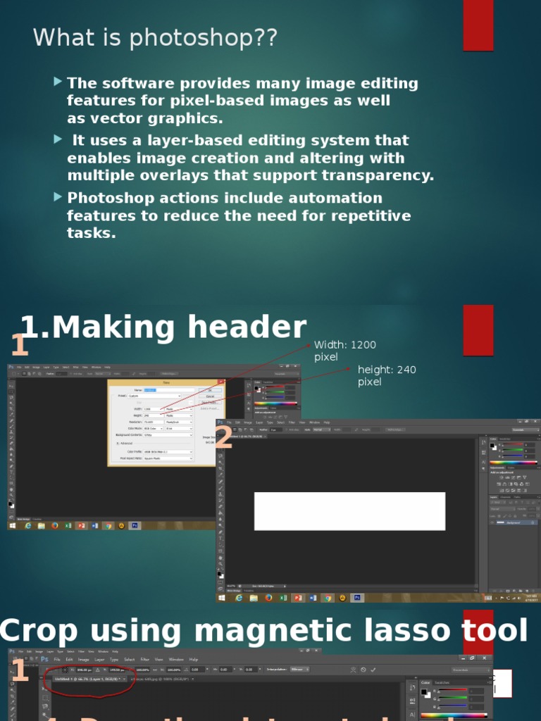 Photoshop | PDF | Games & Activities