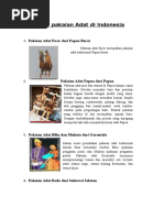 Pakaian Adat Ewer Papua Barat | PDF