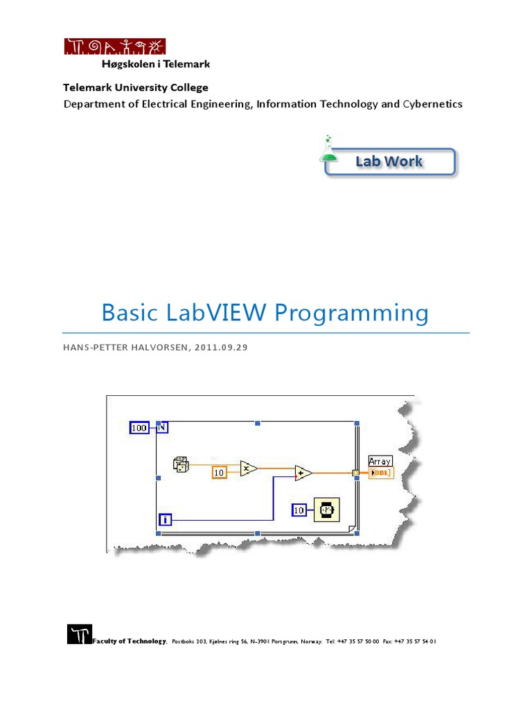 Basic Labview Programming Download Free Pdf Array Data Structure Computer Programming