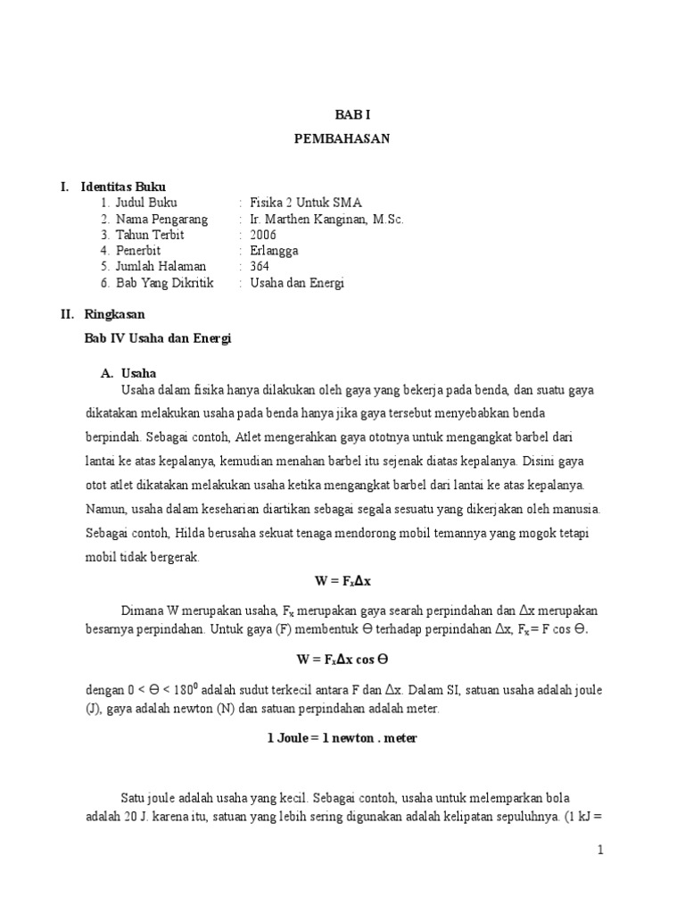 CBR Fisika Sekolah | PDF | Sains & Matematika