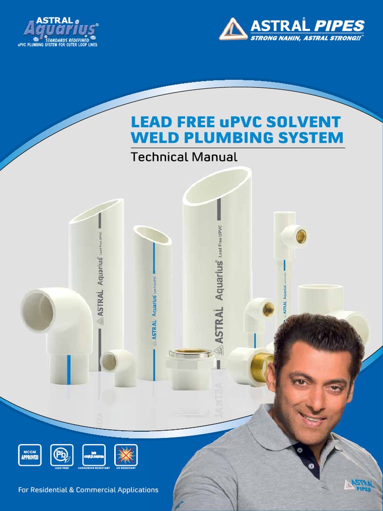 Astral Aquarius Plumbing System | PDF | Polyvinyl Chloride | Pipe ...