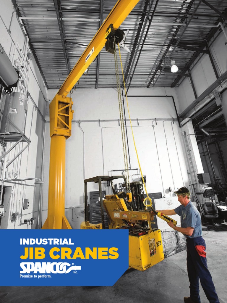 Jib Cranes Brochure PDF | PDF | Crane (Machine) | Elevator