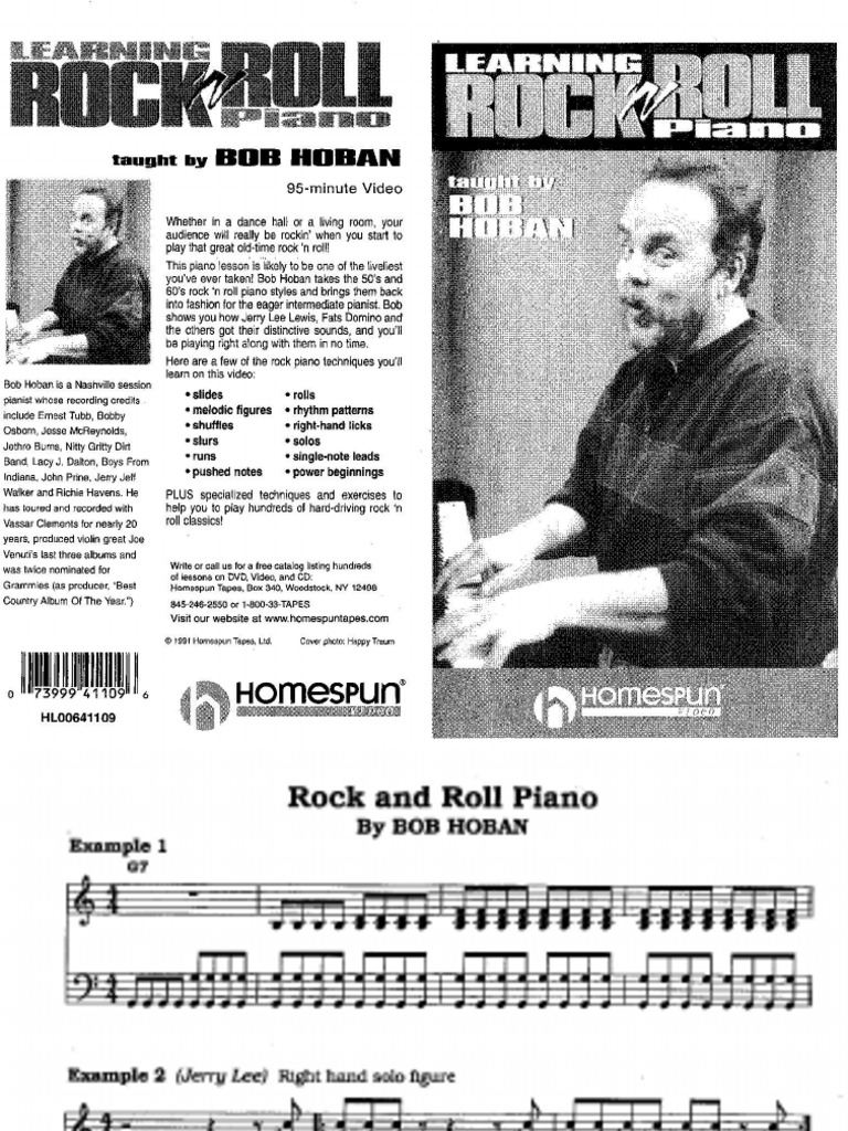 Learning Rock&Roll Piano - Booklet PDF | PDF