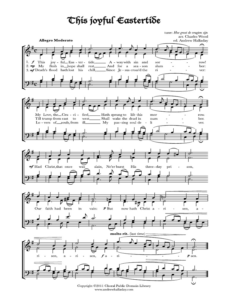 This Joyful Eastertide | PDF | Easter