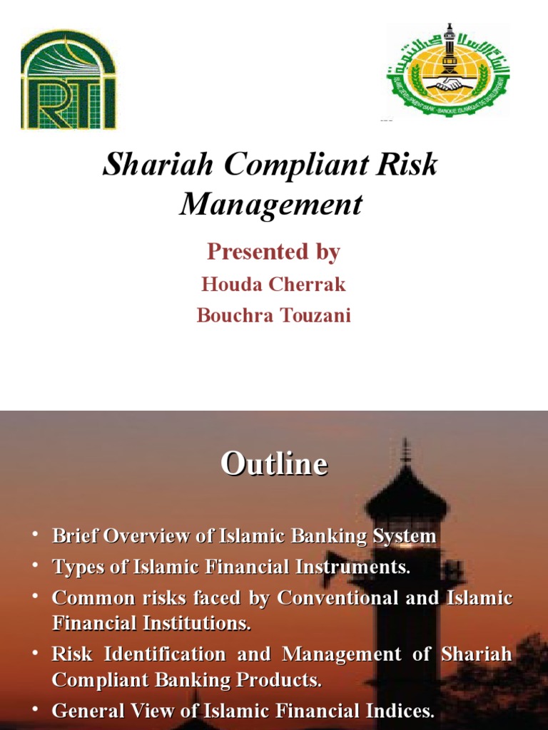 Shariah Compliant Risk Management | PDF | Islamic Banking And Finance ...