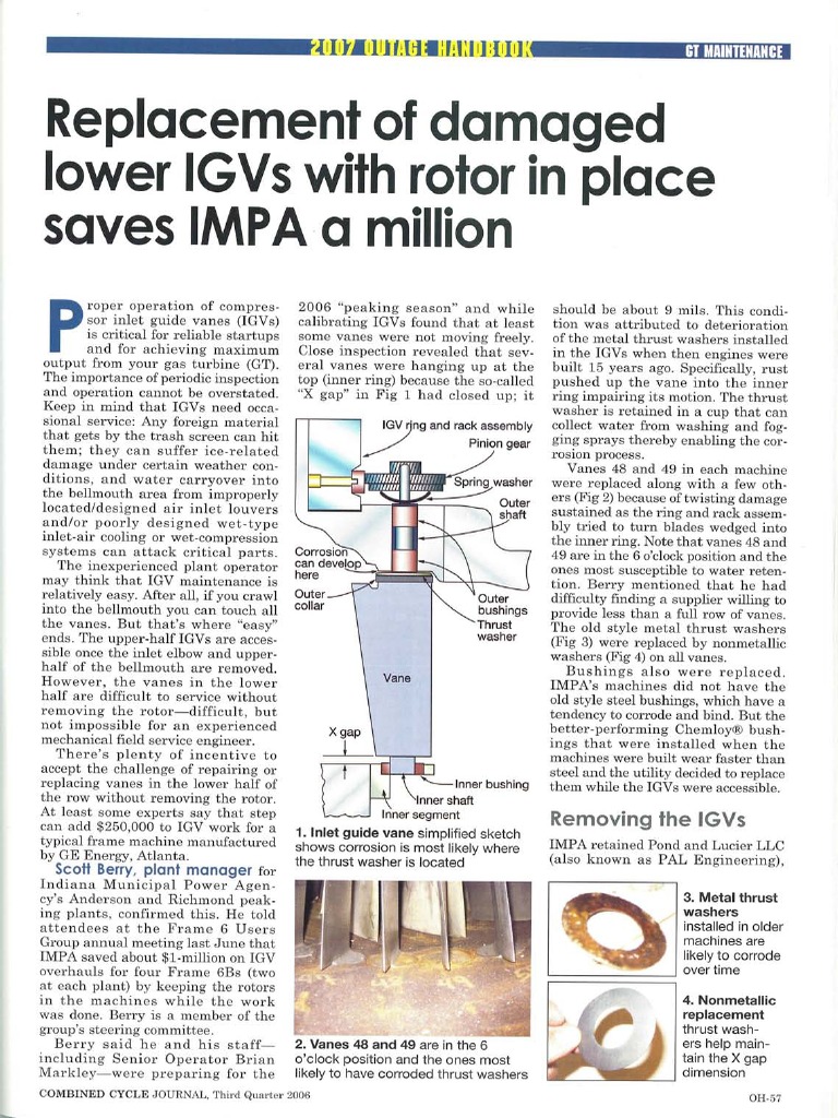 Inlet Guide Vanes | PDF