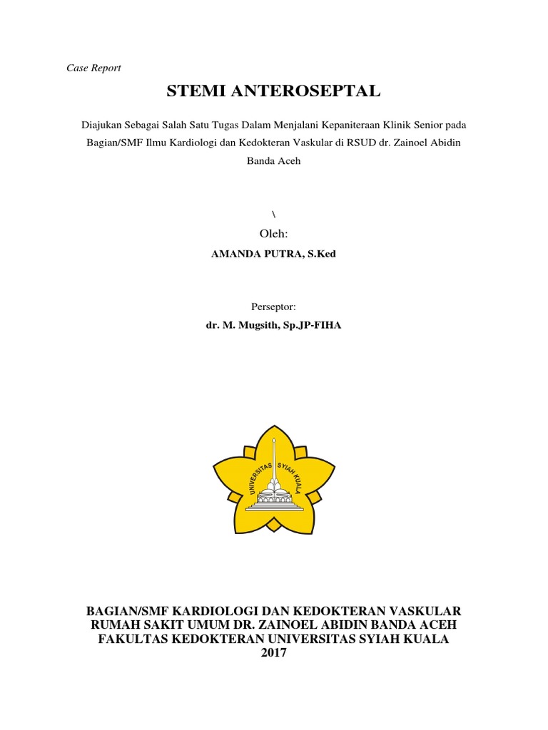 Stemi Anteroseptal | PDF