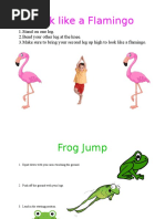Animal Walk Handout | PDF