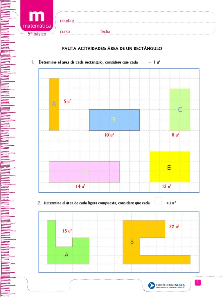 Area Del Rectangulo | PDF