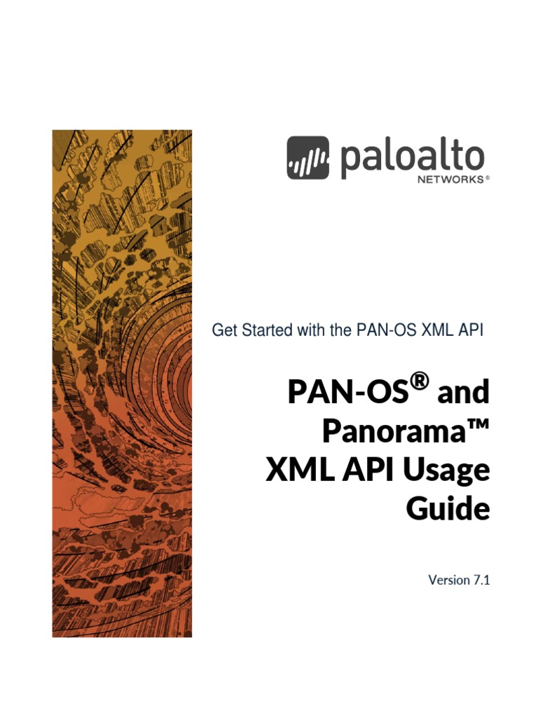 Pan Os® And Panorama™ Xml Api Usage Guide Version 7 1 Pdf Command Line Interface