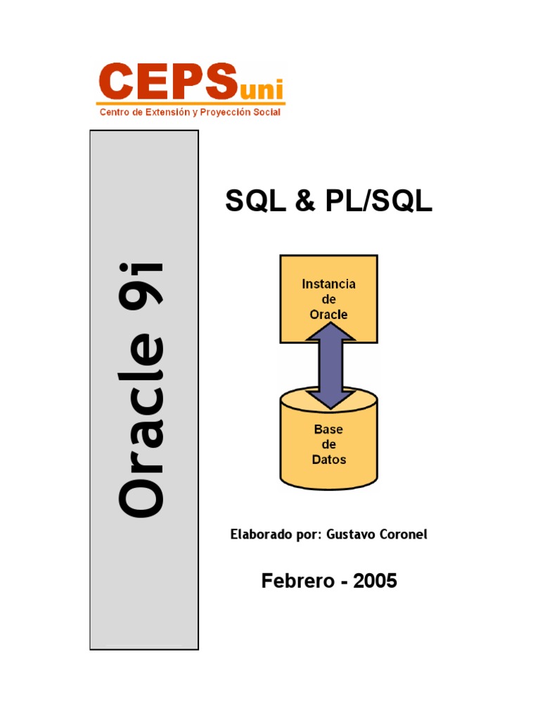 Manual Oracle PDF | PDF | Pl / Sql | SQL