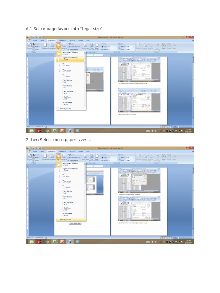 Instructions For Printing Answersheet | PDF