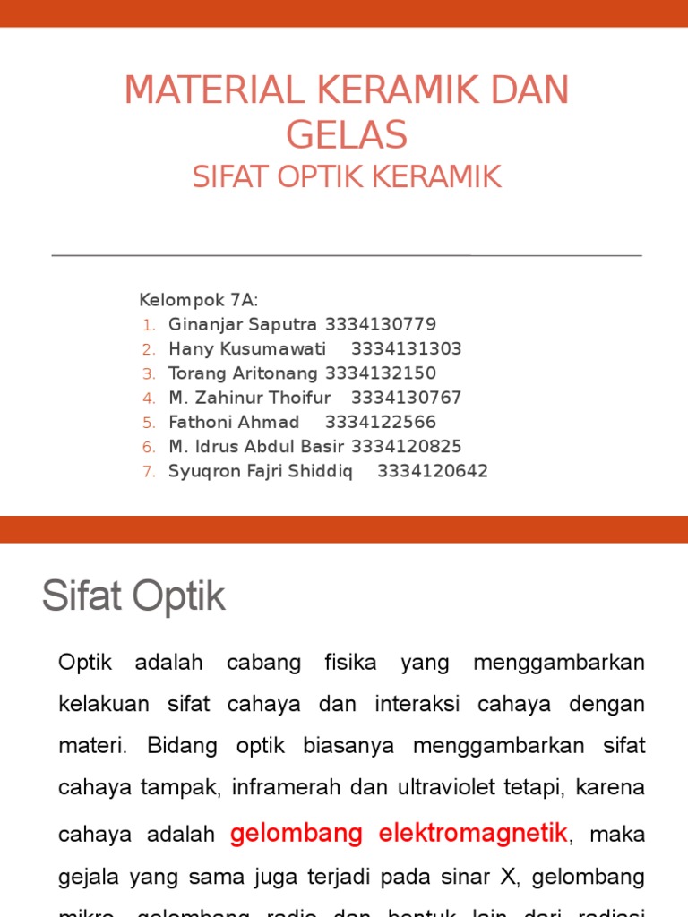 Tugas 3 - Sifat Optik | PDF