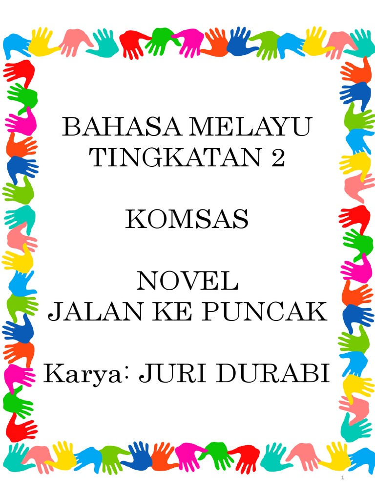 Komsas - Novel (Handout) PDF | PDF