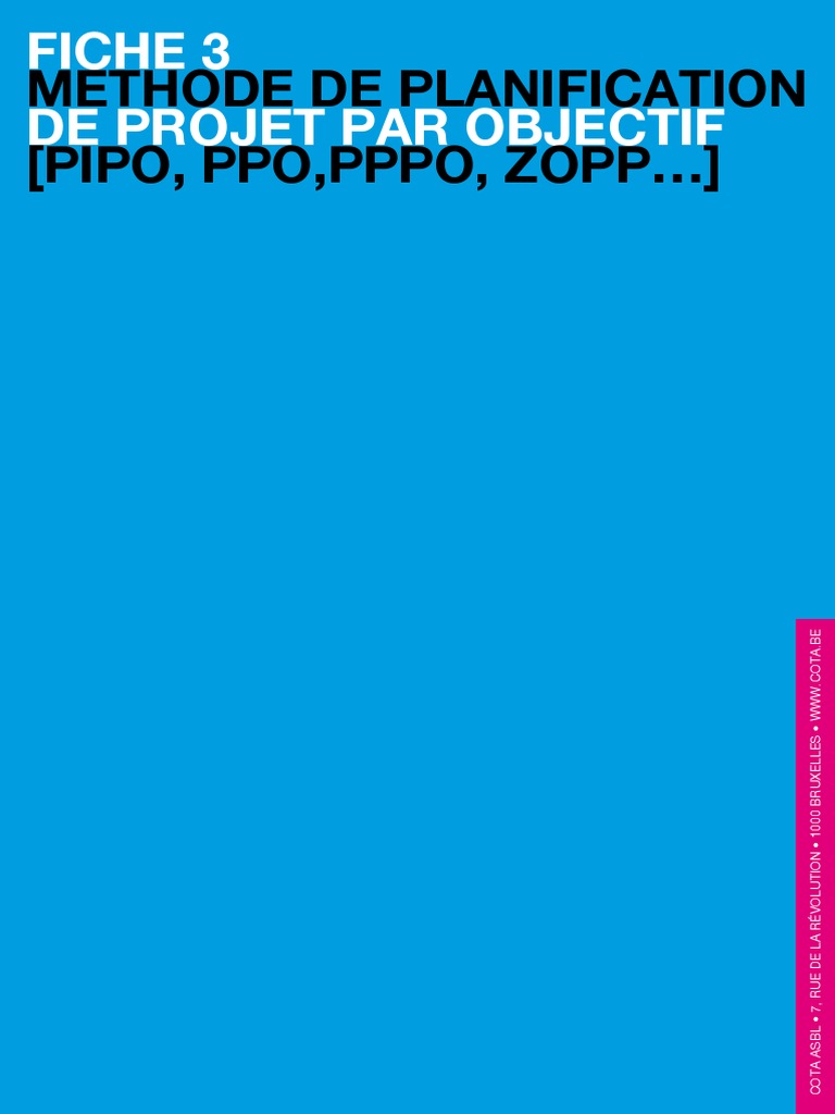 Methode de Planification | PDF | Partie prenante | la perception