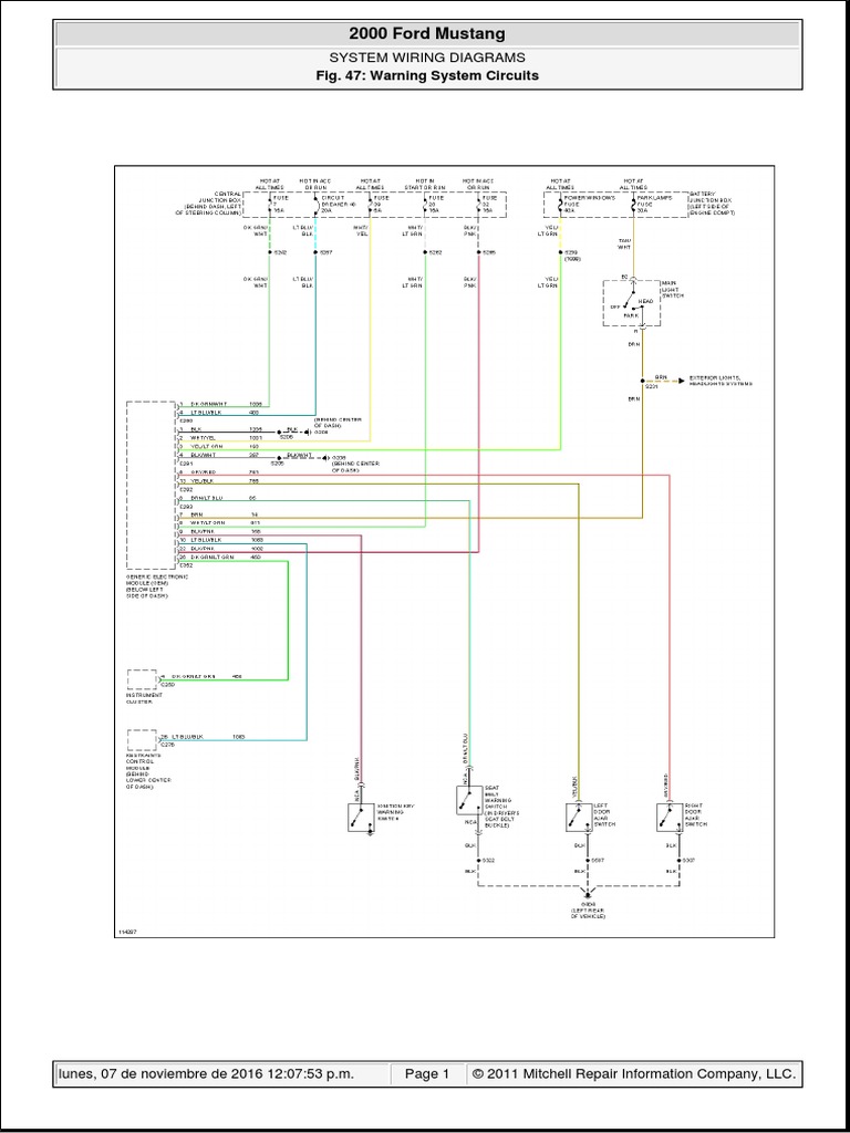 Warning System Circuits PDF | PDF
