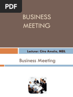 Sample Script of Board Meeting | PDF | Government