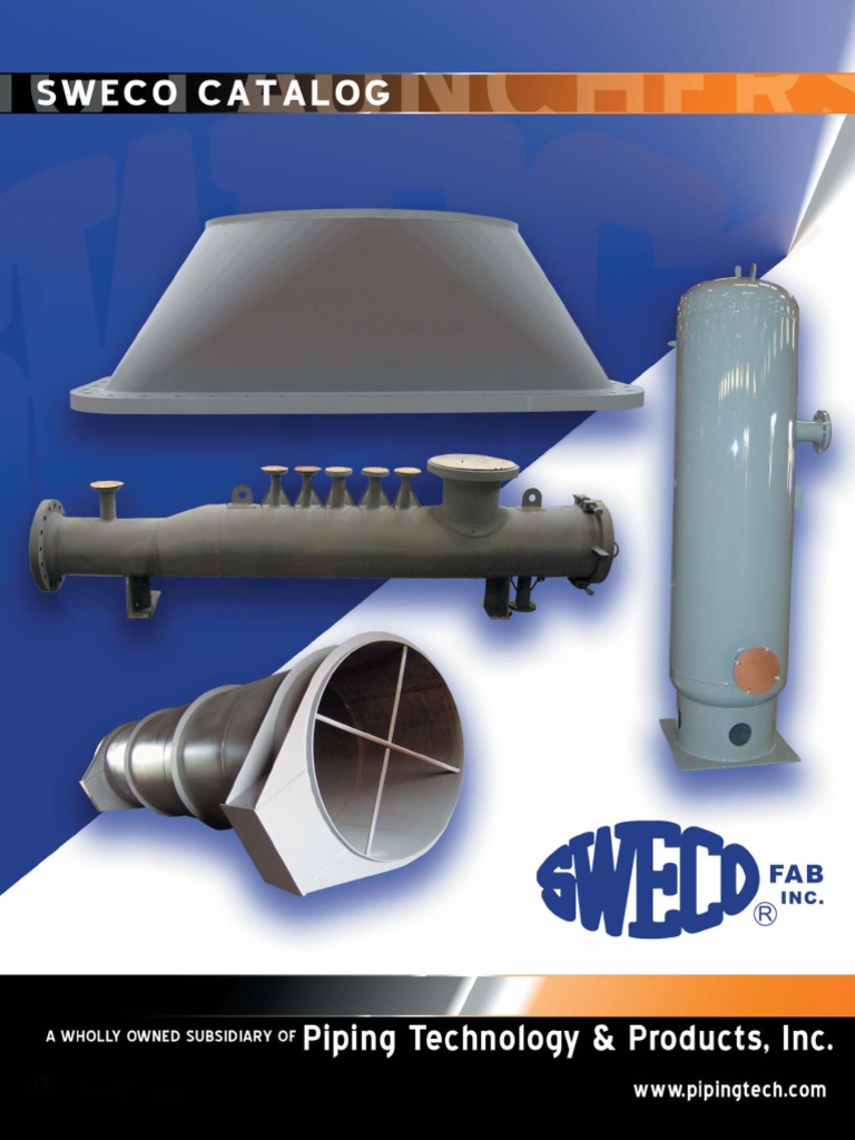 Sweco Cat | PDF | Pipe (Fluid Conveyance) | Duct (Flow)