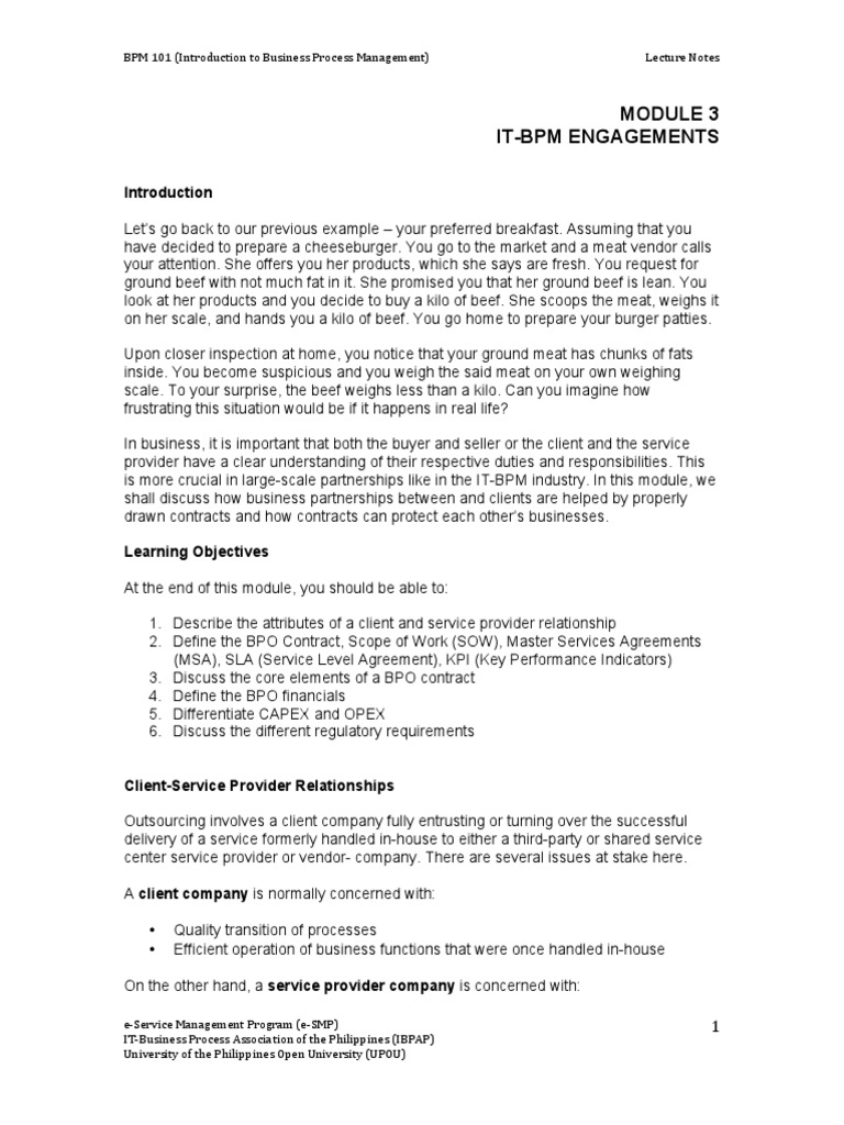 BPM Module 3 | PDF | Capital Expenditure | Expense