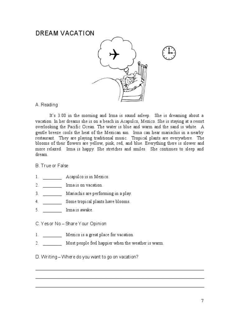 Esl Ebook Worksheets7 | PDF