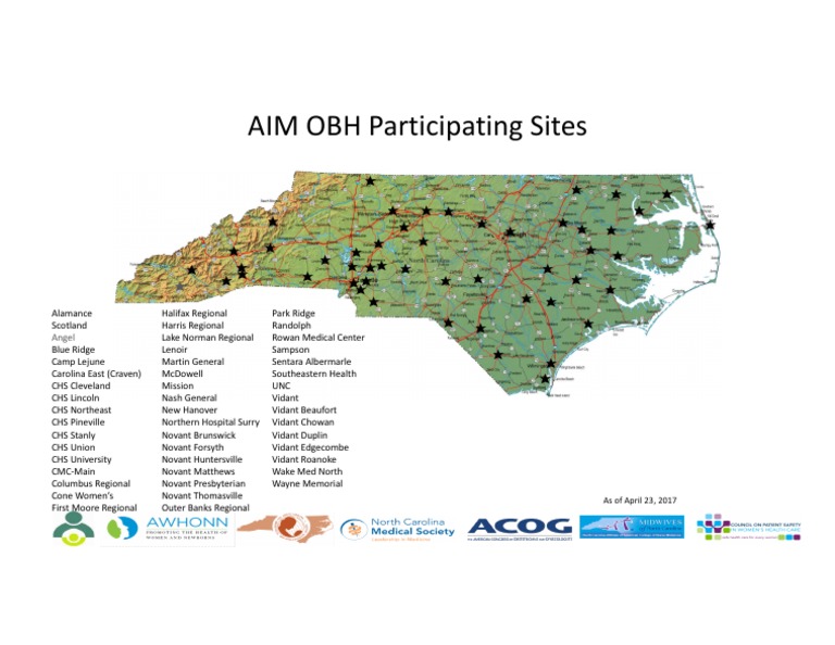 NHRMC Participating Sites Map | PDF