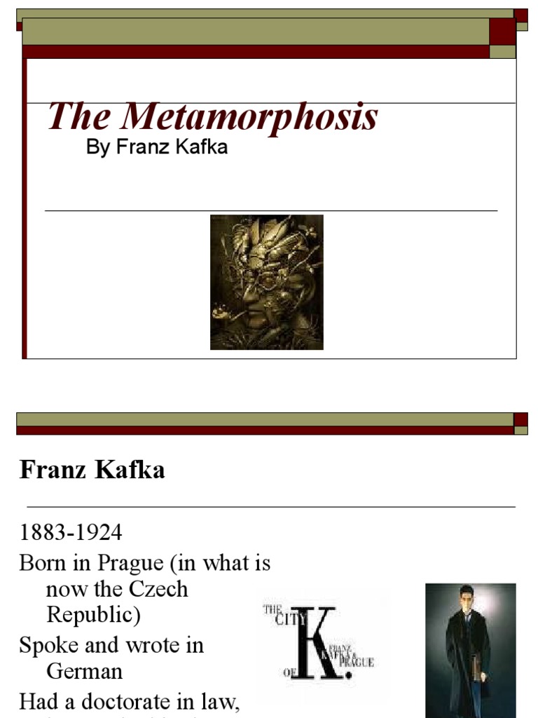 The Metamorphosis | PDF | The Metamorphosis | Franz Kafka