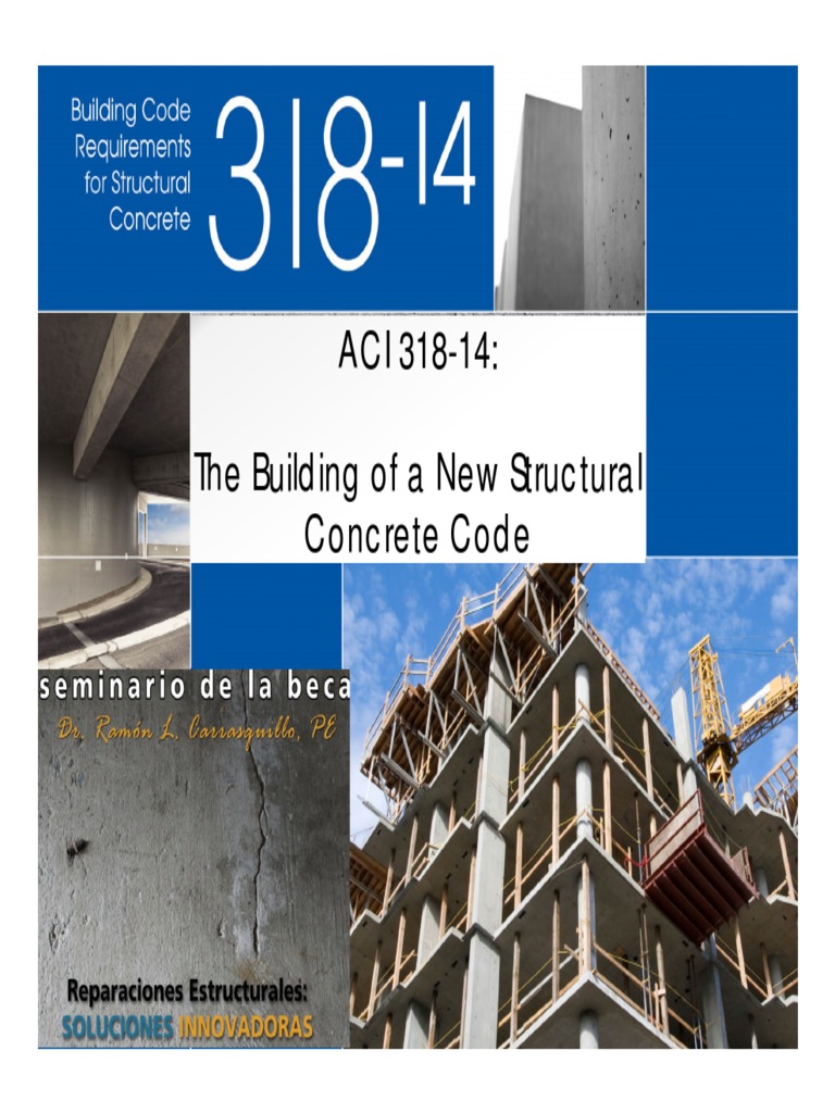 ACI 318-14: The Building of A New Structural Concrete Code | PDF
