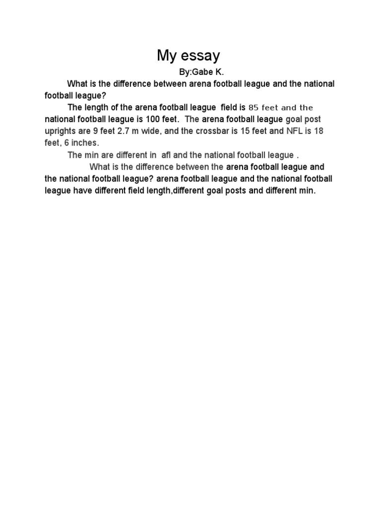 Arena vs NFL Goal Post Dimensions | PDF | Home & Garden