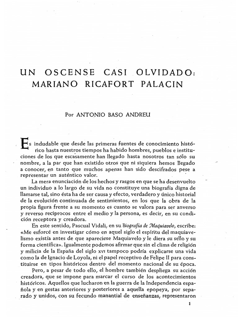 Mariano Ricafort | PDF