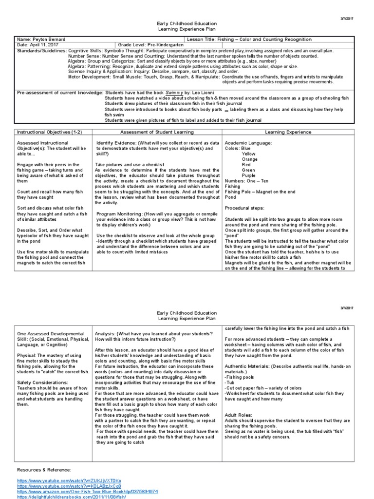 Lesson Plan | PDF | Color | Lesson Plan