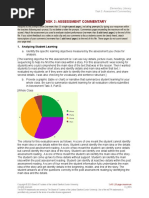 edTPA Task 1 - Planning Commentary | PDF | Equations | Learning