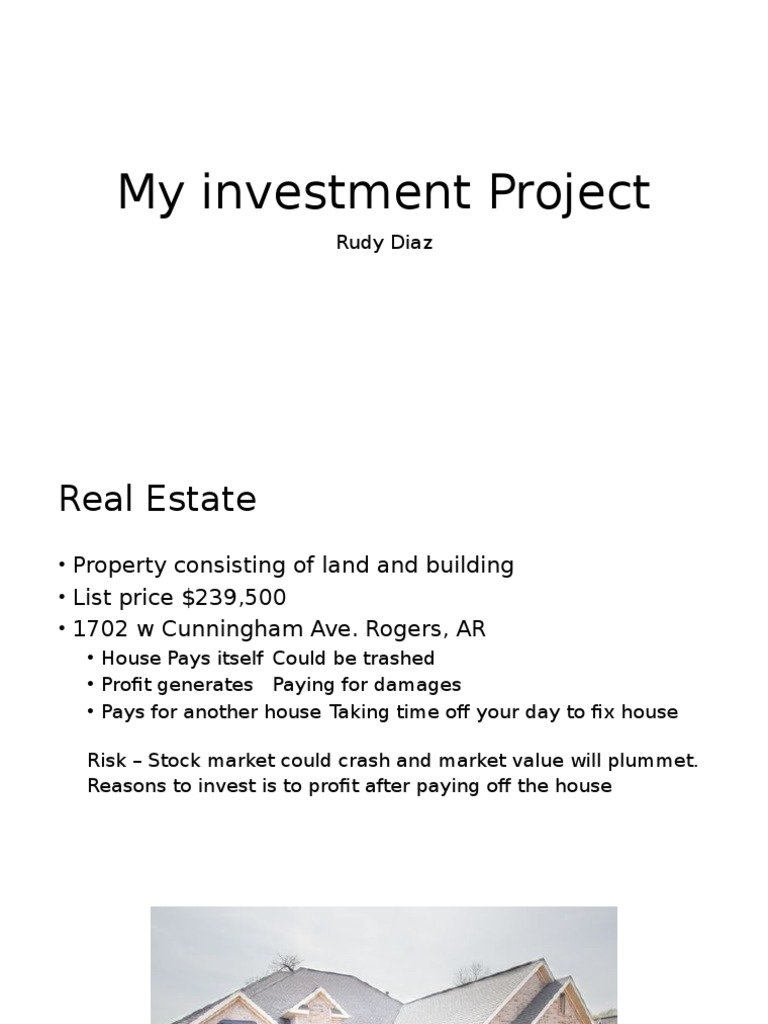 My Investment Assignment | PDF