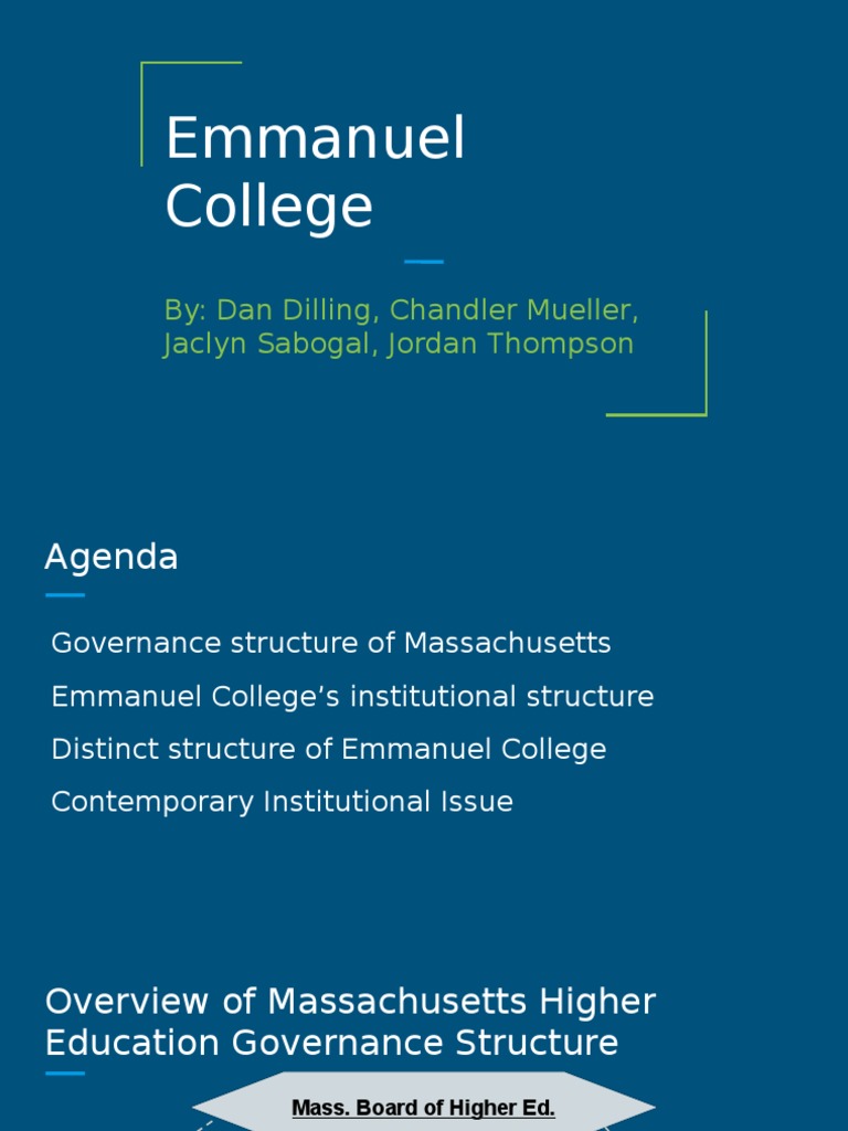 Emmanuel College | PDF | Universities And Colleges | Academia