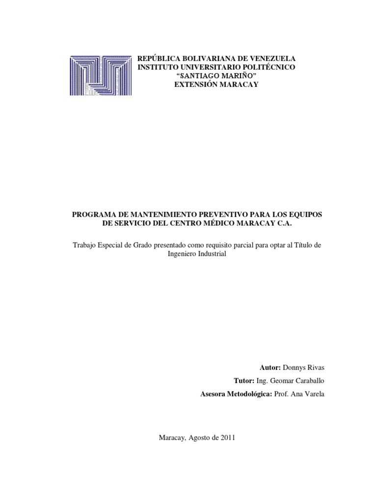 Teg Final (Imprimir) | PDF | Hospital | Calidad (comercial)