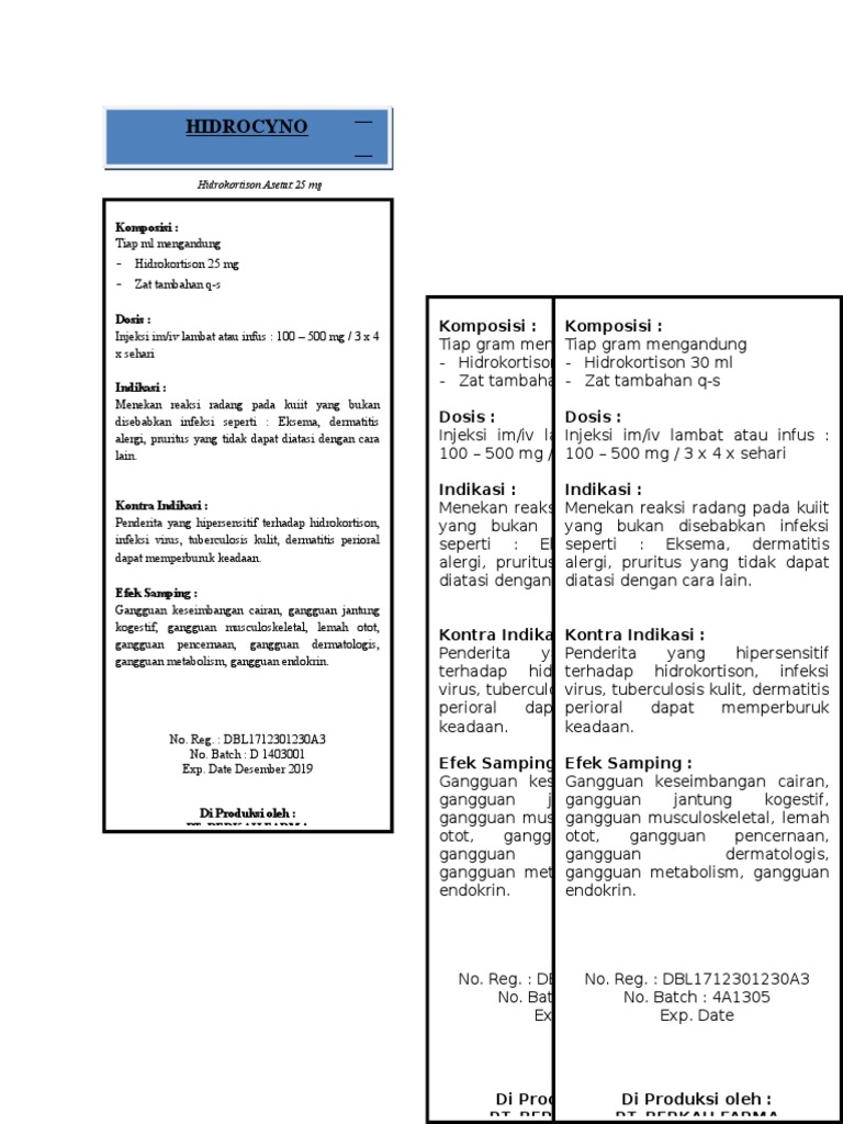 Brosur Obat | PDF