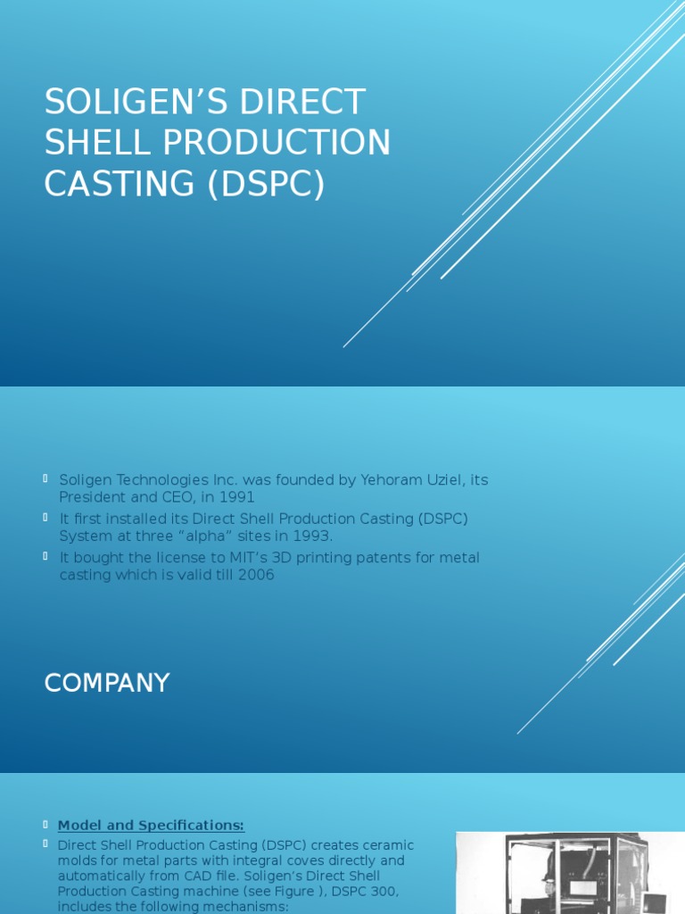 Capd DSPC | Download Free PDF | Casting (Metalworking) | Computer Aided ...