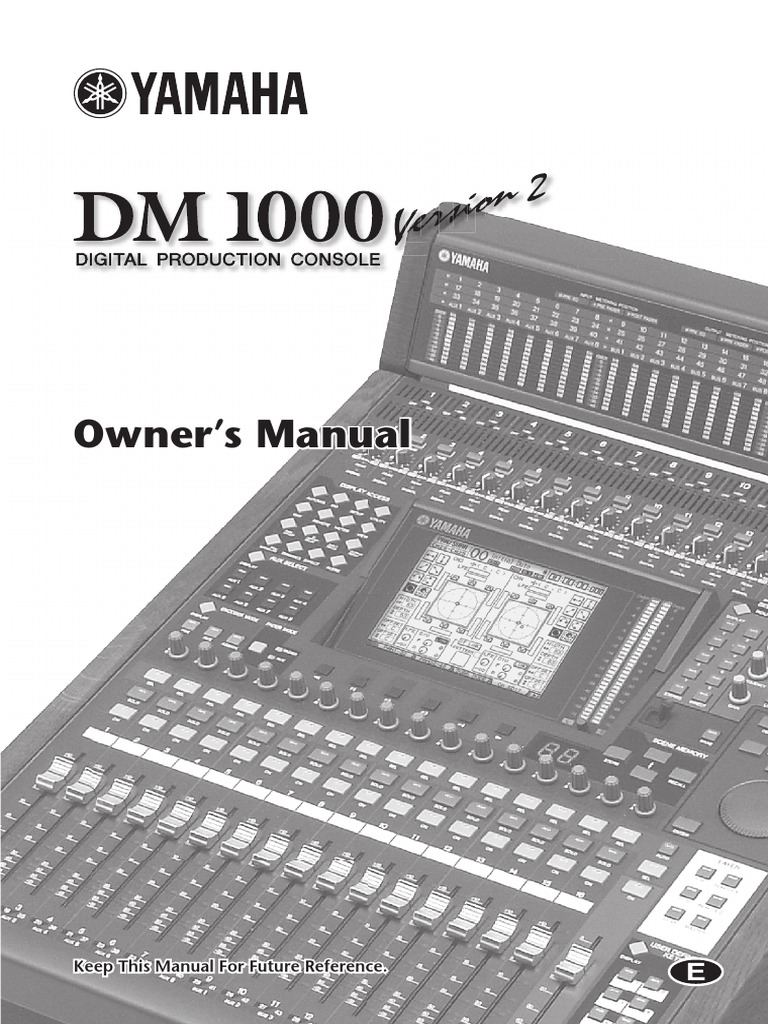 DM1000 Manuale Eng | PDF | Electrical Connector | Ac Power Plugs And ...